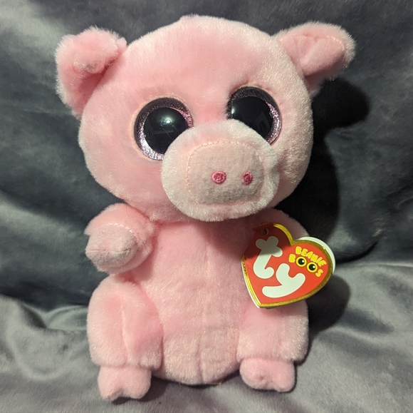 Ty | Toys | Ty Beanie Boos Posey The Pig 6 Inchclaires Exclusive With ...